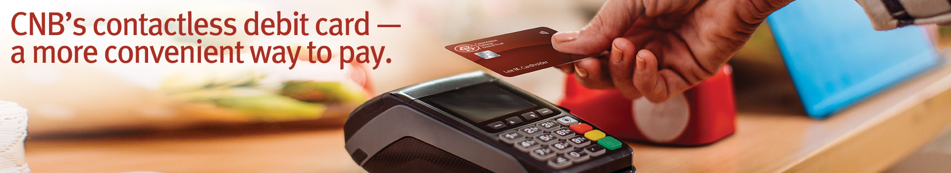 CNB Contactless Debit Card