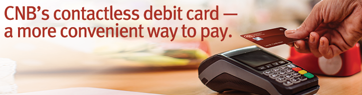 CNB Contactless Debit Card
